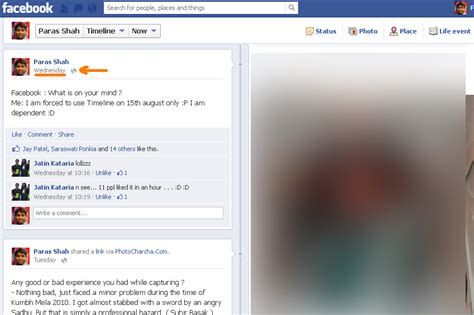 How To Find Link Of Specific Facebook Status Update Bloggically Yours