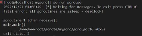 Go Golang Confusing Code Rabbitmq Forever Blocked ！？ Stack Overflow