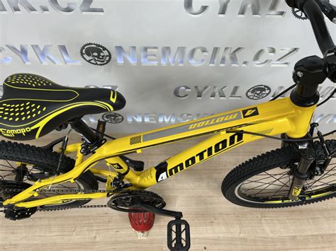 Kolo Motion Alu 6061 Shimano Tourney 3x6 V-brzdy ,žlutá lesk, 20 ...