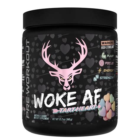 Bucked Up Woke Af Pre Workout High Stim Energy Pump And Focus 30