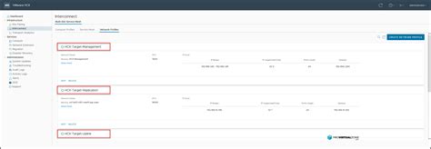 Hcx How To Create Network And Compute Profiles