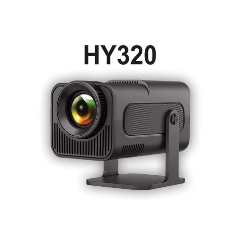 Hy320 Mini Projector 4k Ondersteuning Android 11 Wifi 6 And Bluetooth