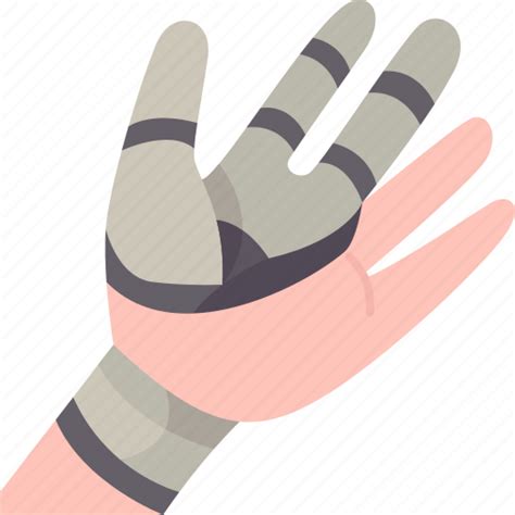 Prosthetic Hand Bionic Limb Artificial Icon Download On Iconfinder