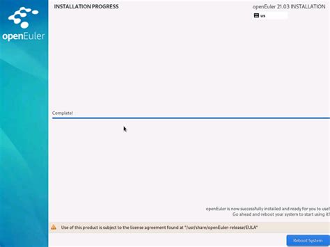 Quick Start Openeuler Documentation V2203lts