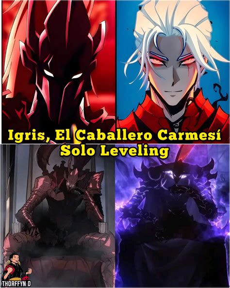 Momento Igris El Caballero Carmesí En Solo Leveling 🔥👏 Igris Sirvió