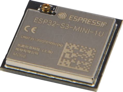 Produkt Espressif Systems Esp32 S3mini1un8 Wifi Modul 80211 2 4ghz 150mb S