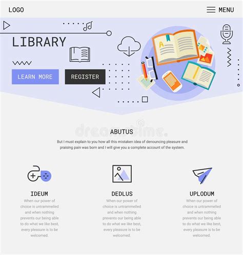 Flat Design Responsive Ui Mobile App With 3d Mockups Stock Illustration Illustration Of