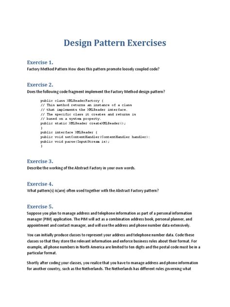Design Patterns For Developers Pdf Class Computer Programming