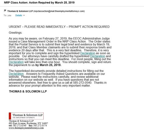 Nrp Class Action Action Required By March 25 2019 21st Century Postal Worker