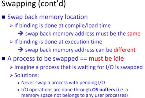 nthu operating system chap8 memory management swapping and contiguous memory allocation sineagle