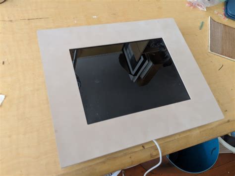 Custom IPad Frame For A Gallery Space Clean And