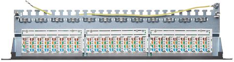 PATCH PANEL RJ 45 PP 24 RJ6 C FTP Patch Panels Delta