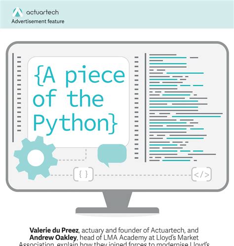A Piece Of The Python Asset Actuartech