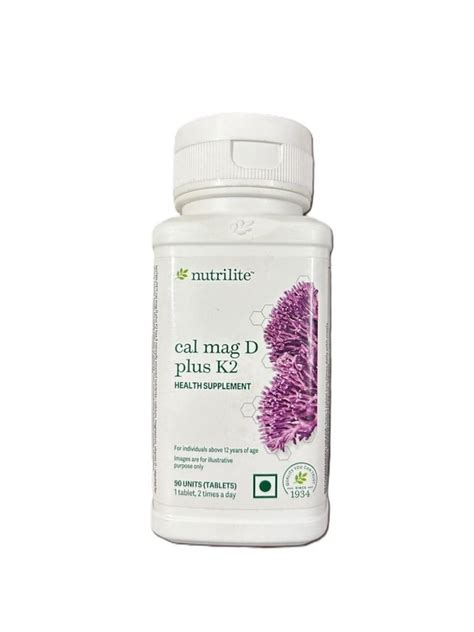 Amway Nutrilite Cal Mag D K2 90 Tabs Relikart