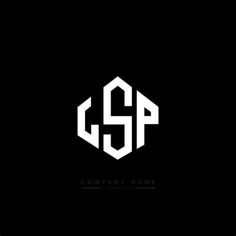 Lsp Letter Logo Design With Polygon Shape Lsp Polygon And Cube Shape Logo Design Lsp Hexagon