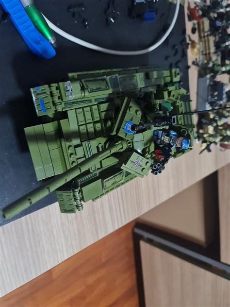 Lego Compatible Main Battle Heavy Tank T59 Hobbies And Toys Toys And Games On Carousell
