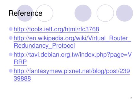 Ppt Virtual Router Redundancy Protocol Vrrp Powerpoint Presentation Id 3548477