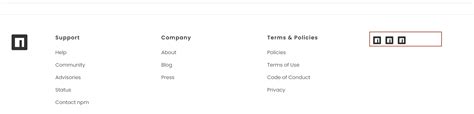 Add Github Icon On Site Npm Feedback Discussion 93 GitHub