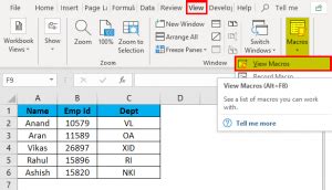 Record Macro In Excel How To Record Macro In Excel