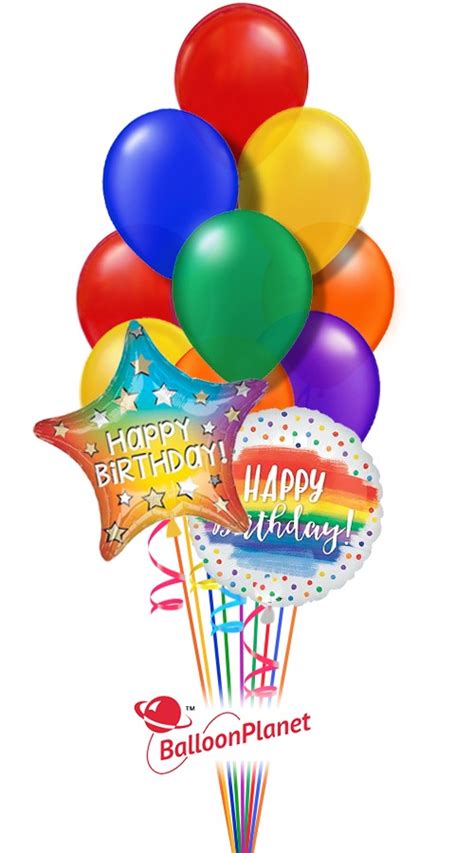 Birthday Balloon Bouquets Delivery By