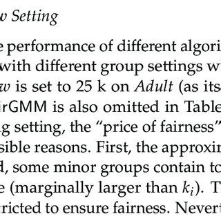 Comparison Of Different Algorithms On Adult For Equal Representation Download Scientific