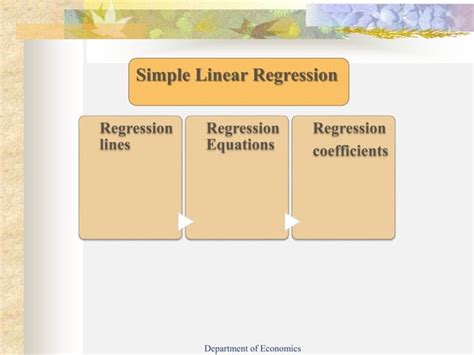 Simple Linear Regression Ppt Physics Science