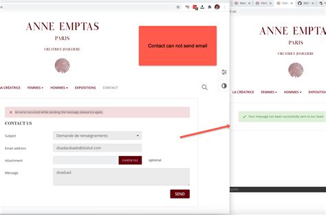 [solver] an error occurred while sending the message please try again when update prestashop