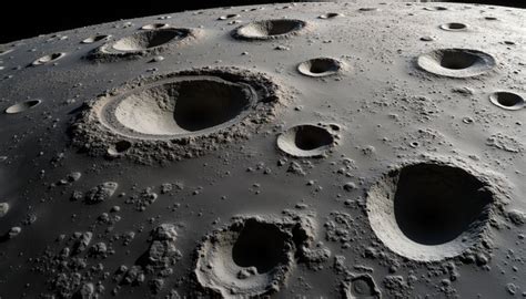Free Lunar Crater Landscape Image Lunar Craters Moon Download At