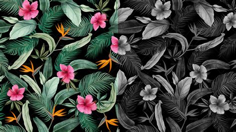 2 tropical seamless pattern graphics motion array