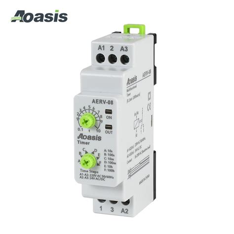 AERV 08 Single Function Time Relay Products ZHEJIANG ZHONGAO ELECTRIC CO LTD