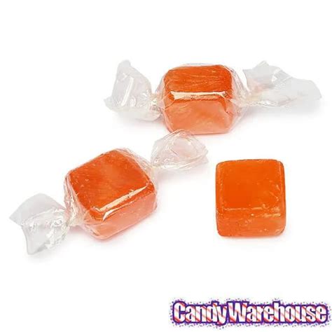 Cubes Hard Candy Tangerine 3lb Bag Sale Bestcandyshop