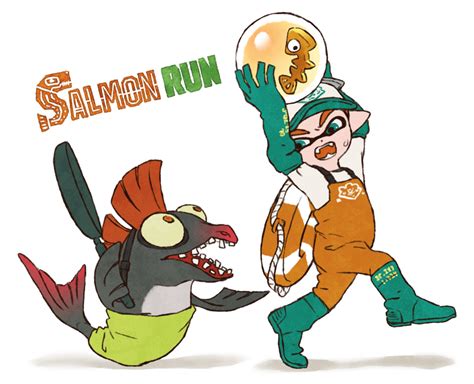 Splatoon 2 Salmon Run Splatoon Comics Splatoon Salmon Run