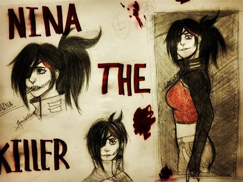 Sketch Nina The Killer 2021 By Sarawolfsbane On Newgrounds