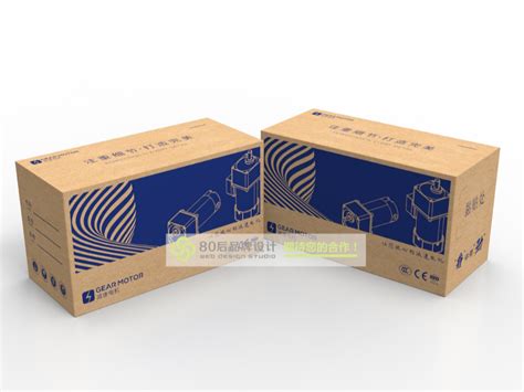 电机纸箱80后包装设计 站酷zcool