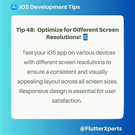 Flutter Xperts On Linkedin Iosapp Responsivedesign Screenresolution