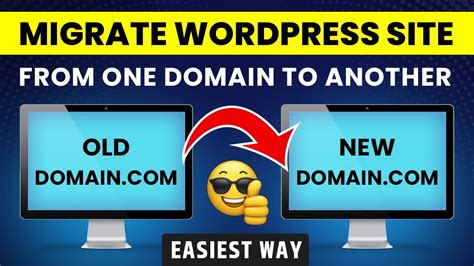 How To Migrate Wordpress Site From One Domain To Another Wordpress Migration To New Domain
