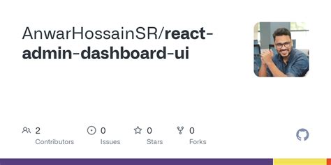 Github Anwarhossainsr React Admin Dashboard Ui