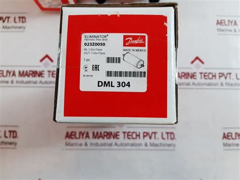 Danfoss Dml304 Hermetic Filter Drier Aeliya Marine