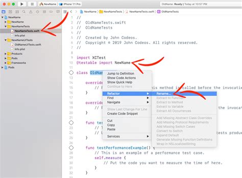 How To Change Your Project Name Bundle ID In Xcode John Codeos