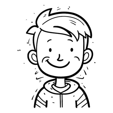 Smiling Boy Cartoon Icon Vector Illustration Of Smiling Boy Cartoon