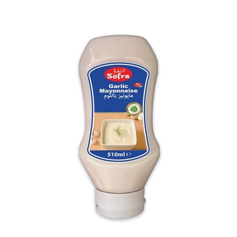 Sofra Garlic Mayonnaise 8 X 510g Damasgate Wholesale