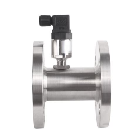 Field Indicator Flange Type Turbine Meter With 4 20mA And RS485 Output REDPLUM Flow Meter