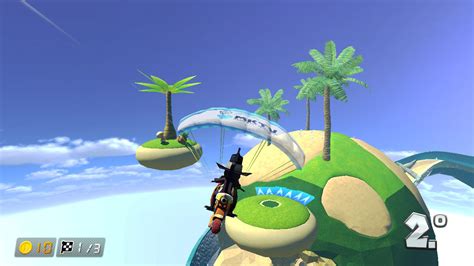 Sea Slide Galaxy From Super Mario Galaxy Mod For Mario Kart 8 Deluxe