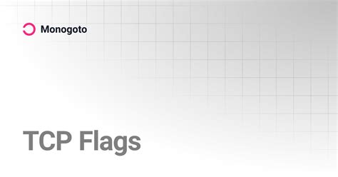 Tcp Flags Monogoto