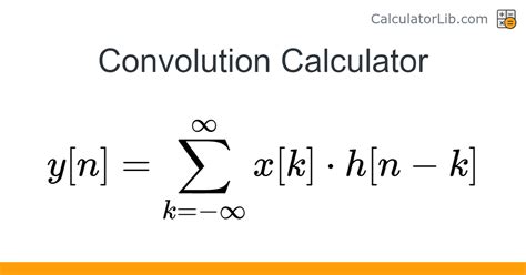convolution calculator online calculator