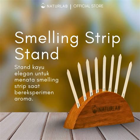 Jual Naturlab Smelling Strip Stand Kayu Tempat Smelling Strip Kit