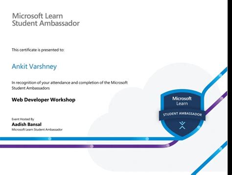 Ankit Varshney On Linkedin Aadifoundation Microsoftlearn