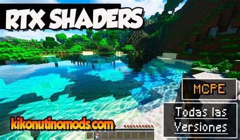 RTX Shaders For Minecraft PE And Mods Para Minecraft Descarga Mods
