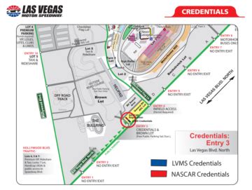 Maps Las Vegas Motor Speedway