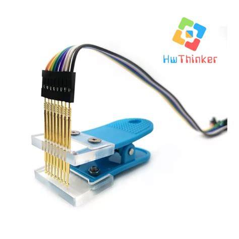 Jual Probe Clip Tool Test Pcb Ic Programming Burning Clamp Pogo Pin 2 54mm Shopee Indonesia